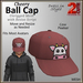 Second Life Marketplace - Cheery Ball Cap [2cute] Au Chico - Cow Peeker
